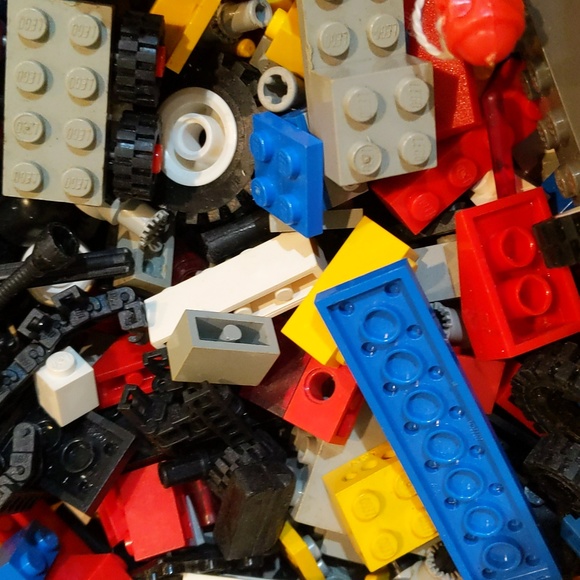 Lego | Toys | Legos Lb 1 Pound Of Vintage Genuine Legos | Poshmark